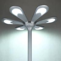 China 50W Garden Lights Integrated IP65 Waterproof 140Lm/W ABS Outdoor Solar Powered Lamp for sale