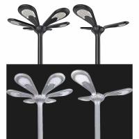 China 50W Garden Lights Integrated IP65 Waterproof 140Lm/W ABS Outdoor Solar Powered Lamp for sale
