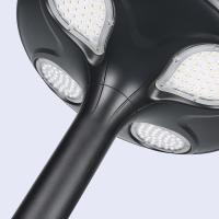 China 4000LM Solar Garden Outdoor Light 30W IP65 Waterproof SMD2835 LiFePO4 45Ah Black for sale