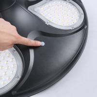 China 4000LM Solar Garden Outdoor Light 30W IP65 Waterproof SMD2835 LiFePO4 45Ah Black for sale