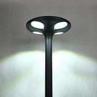China 4000LM Solar Garden Outdoor Light 30W IP65 Waterproof SMD2835 LiFePO4 45Ah Black for sale