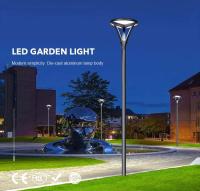 China 3300Lm Solar Garden Lights Outdoor Waterproof LED Lawn Patio Yard Walkway Die Cast Aluminum for sale