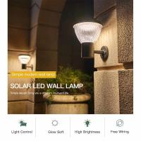 China Outdoor LED Solar Wall Lights 25W for Garden Courtyard Light Living for sale