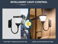 China 4.5W Integrated Solar Street Light Garden LED Pole Light Outdoor Wall Lamp for sale