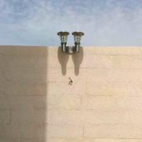 China Waterproof Outdoor Gate Lights Pillar Lawn Post LED Solar Fence Garden Lamps for sale