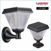 China Wireless Outdoor Waterproof Solar Wall Lights Exterior Wall Mounted Panels with Light for sale