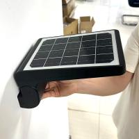 China Modern PIR Motion Sensor Solar Wall Lights Waterproof for Garden Pathway Home Security Outdoor Lighting for sale