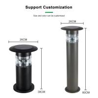 China Monocrystalline Silicon Solar Lawn Light A Level High Efficiency 3000K Warm White IP65 Waterproof 3.5W for sale