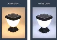 China Wireless Auto Outdoor Street Waterproof Solar Lights Warm White IP65 High Lumen for Pathway Corridor for sale