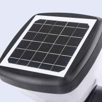 China Wireless Auto Outdoor Street Waterproof Solar Lights Warm White IP65 High Lumen for Pathway Corridor for sale