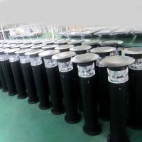 China Aluminum Made Solar Bollard Lights Garden Outdoor LED Pathway Yard Lamp for sale