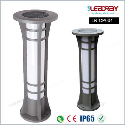 China Aluminum LED Solar Bollard Lights Outdoor Commercial Grade Modern Eco CE for sale