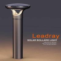 China IK10 Outdoor Waterproof LED Solar Pillar Lamp Driveway Path Lighting Square Garden Lamp for sale