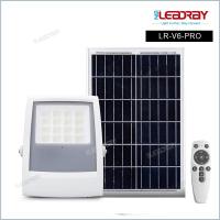 China LR-V6-PRO High Brightness Solar Flood Lights Waterproof 13.5W with Motion Sensor 2.4G Remote Control for sale