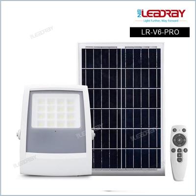 China LR-V6-PRO High Brightness Solar Flood Lights Waterproof 13.5W with Motion Sensor 2.4G Remote Control for sale