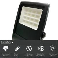 China LR-V6-PRO High Brightness Solar Flood Lights Waterproof 13.5W with Motion Sensor 2.4G Remote Control for sale