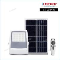 China LR-V2-PRO Super Bright Outdoor 4.8W Solar Flood Lights IP65 Waterproof for Temporary Tent Lighting for sale