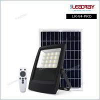 China LR-V4-PRO 9W Waterproof High Brightness Solar LED Flood Light Remote Control for Outdoor Lighting for sale