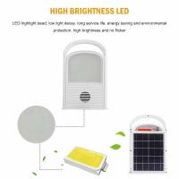 China LR-SL-B100W-02 Energy Saving Portable Solar Flood Light with Bluetooth Speaker USB Power Bank for sale