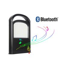 China Emergency Music Lamp Radio Solar Camping Light Warning Light with Wireless Speaker for sale