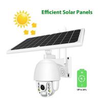 China Outdoor 1080P Battery Powered Solar CCTV Camera Wireless WIFI Home Security for sale