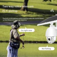 China Outdoor 1080P Battery Powered Solar CCTV Camera Wireless WIFI Home Security for sale