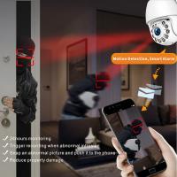 China Full HD 200MP 500MP Auto Tracking Solar Camera Wireless Speed Dome PTZ 360 Color Night Vision for sale