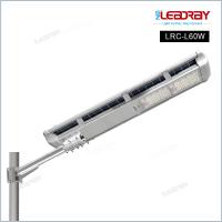 China 60W Solar Street Light IP65 Waterproof Bifacial Solar Panel 180lm/W 3030 LED 50000H Lifespan for sale