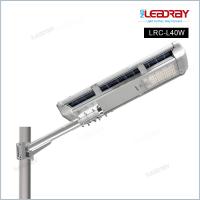 China Waterproof Solar Street Light IP65 40W 7200lm 180lm/W CCT 2700-6500K LiFePO4 Battery 5-7M Height for sale