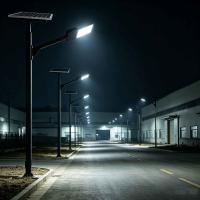 China 160lm/W LR-SLS W1 Series High Efficiency Solar Street Light Flexible Lighting Angle Adjustment for sale