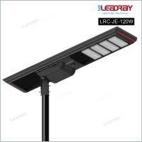 China High Lumens Integrated Solar Street Lights Outdoor Lighting 80W 100W 120W for sale