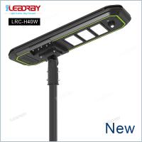 China LRC-H40W Integrated Solar Street Lights IP66 Waterproof Remote Control 12.8V Large Capacity LiFePO4 Battery for sale