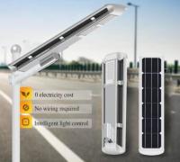 China 30W Solar Street Light IP65 Waterproof High Efficiency 3030 LED All Weather Design for sale