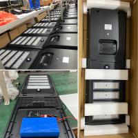 China LA2-100W All In One Solar Street Lights 240lm/W LiFePO4 Battery 615Wh 150x80 Beam Angle for sale