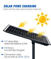 China LA2-100W All In One Solar Street Lights 240lm/W LiFePO4 Battery 615Wh 150x80 Beam Angle for sale