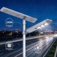 China 9000lm Split Solar Street Light 5050 LED T3 Light Distribution for Municipal Project for sale