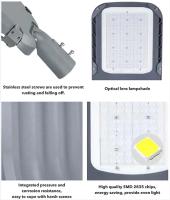 China LBA Series High Performance 60W 9600Lm Split Solar Street Light with 180W Monocrystalline Solar Panel for sale