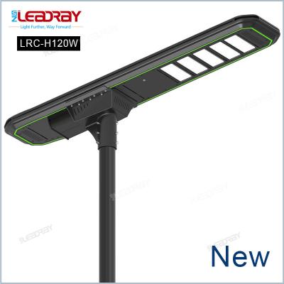 China 120W All In One Solar Street Light LRC-H120W 21600Lm 5050 LED for Rural Project for sale