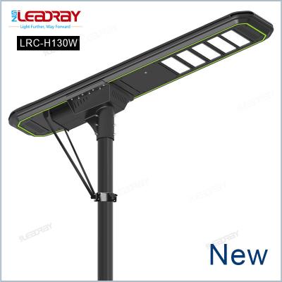 China LEADRAY LRC-H130W 130W All In One Solar Street Light 5050 LED 23400Lm for Rural Highway Project for sale