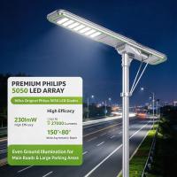 China 150W All In One Solar Street Lamp 27000Lm 5050 LED LiFePO4 Battery for Large Road Lighting Project for sale