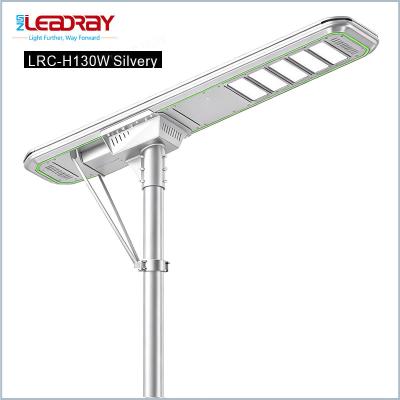China 130W Integrated Solar Street Lights PV Panel 3-5 Days Rain Backup 2.4G Remote Control for sale
