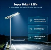 China 120W Solar Street Light 230Lm/W High Lumen Outdoor Solar Lamp for Village Road for sale