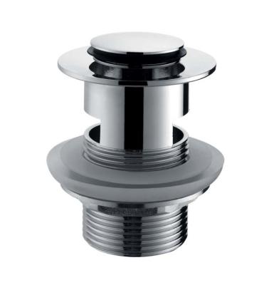 China OEM Zinc Pop Up Drainer Basin Waste with 5-Year Warranty - P08 Chrome Finish for Easy Assembly for sale