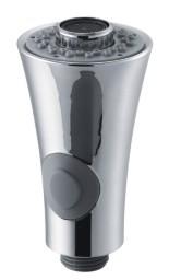 China 2 Mode Chrome ABS Kitchen Shower Faucet Spray Head Replacement with 5 Year Warranty - XS02007201 for sale