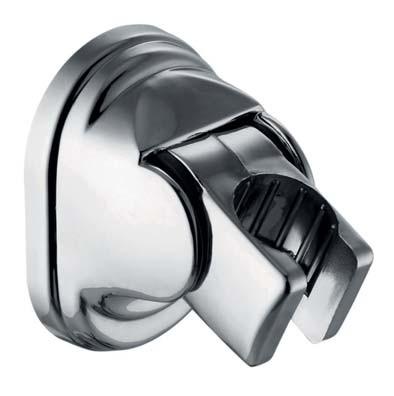 China Zinc Plating Adjustable Shower Wand Holder with 5-Year Warranty - Chrome ABS Bracket for Bathroom for sale