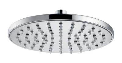 China CONNE Round Rain Shower Head Chrome Finish ABS Material 5-Year Warranty RS01 Model for sale