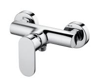 China Rugged Brass Body Shower Mixer Tap with 35mm Ceramic Cartridge and 5-Year Warranty for sale