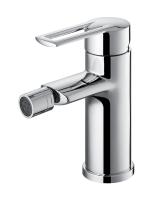China 165mm High Single Hole Bidet Faucet with Ceramic Cartridge - Chrome Plated Brass Construction, 5-Year Warranty for sale
