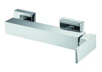China Simple Square Shower Mixer Faucet with 5-Year Warranty - Brass Construction, 0.1-0.5 MPa Pressure Range for sale