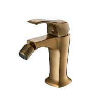 China 35mm Cartridge Bidet Spray Mixer Antique Brass Single Handle Bathroom Faucet with 5-Year Warranty for sale